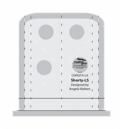Low Shank Shorty Long Arm Ruler - Heartbeat Quilting