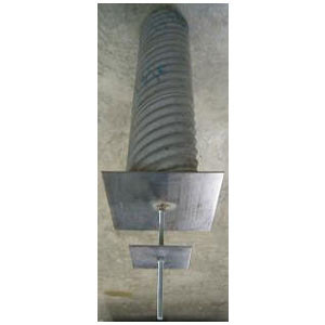 Corrugated Steel Flagpole Sleeve