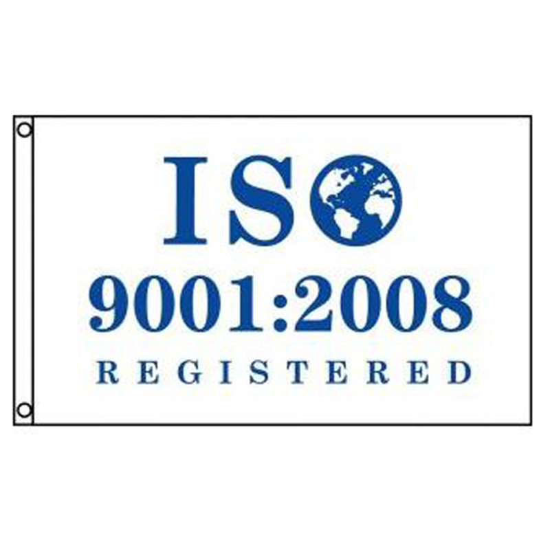 ISO 9001:2008 Registered Flag - FlagCenter.com