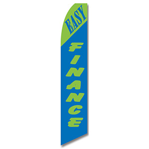 Easy Finance #2 Feather Flag