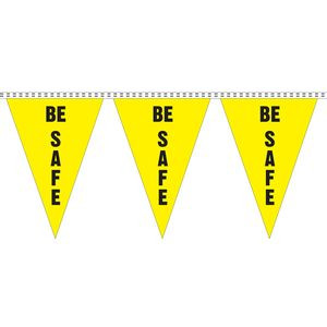 "Be Safe" String Pennants