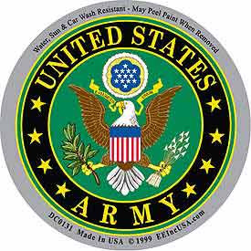U.S. Army Circular Decal