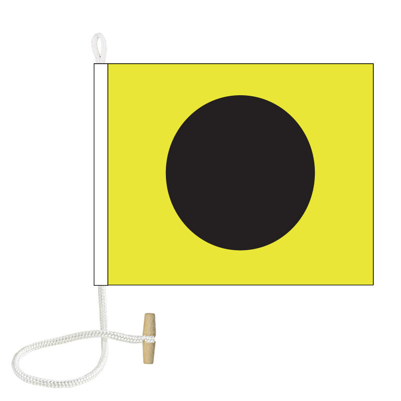 "I" (India); Altering Course to Port - With Rope and Toggle ...