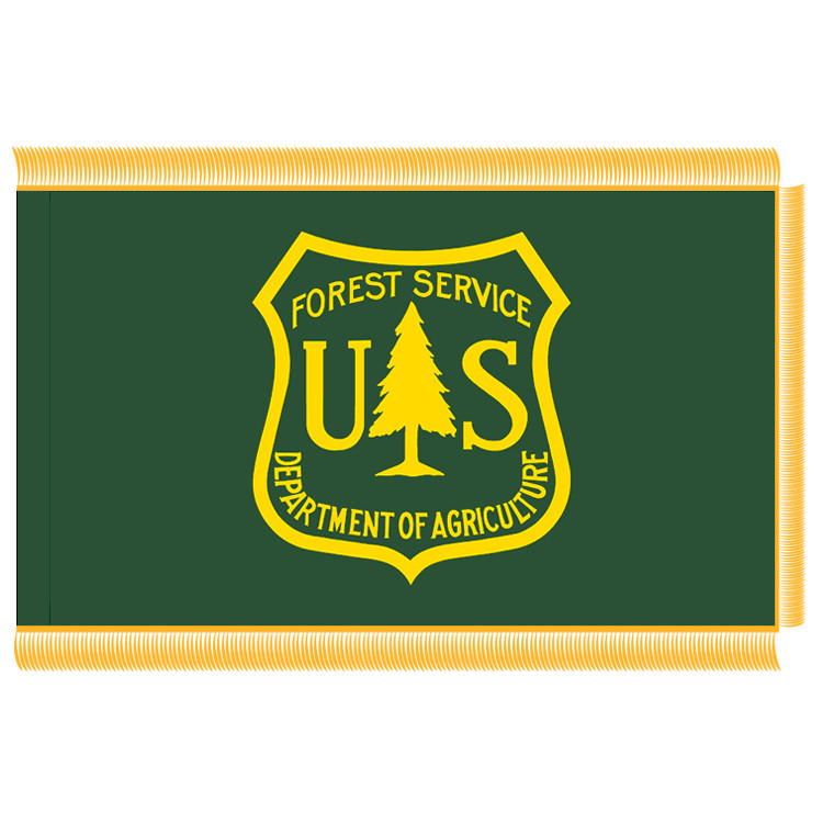 United States Forest Service Fringed Flag