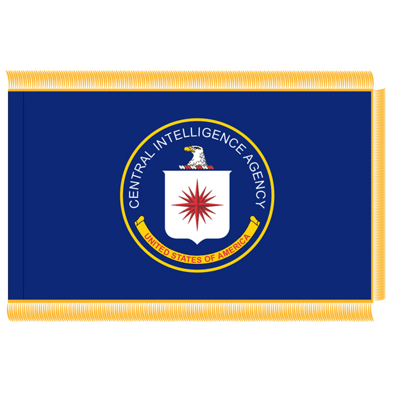 Central Intelligence Agency (CIA) Fringed Flag