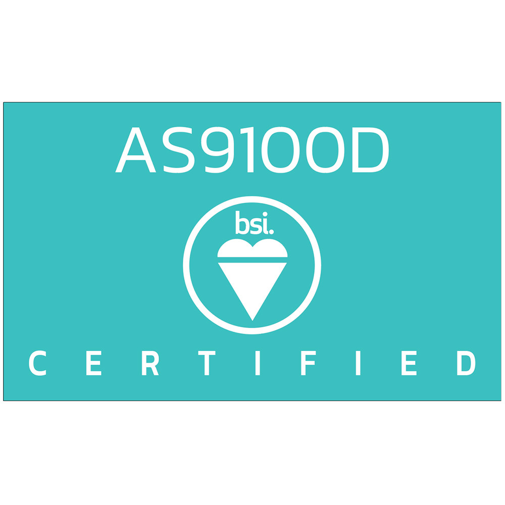 BSI AS9100D Certified Flag