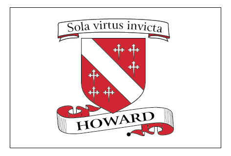 Howard 12x18 Inch Custom Flag