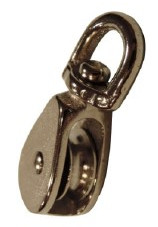 Single Swivel Pulley (Eye bolt not included)