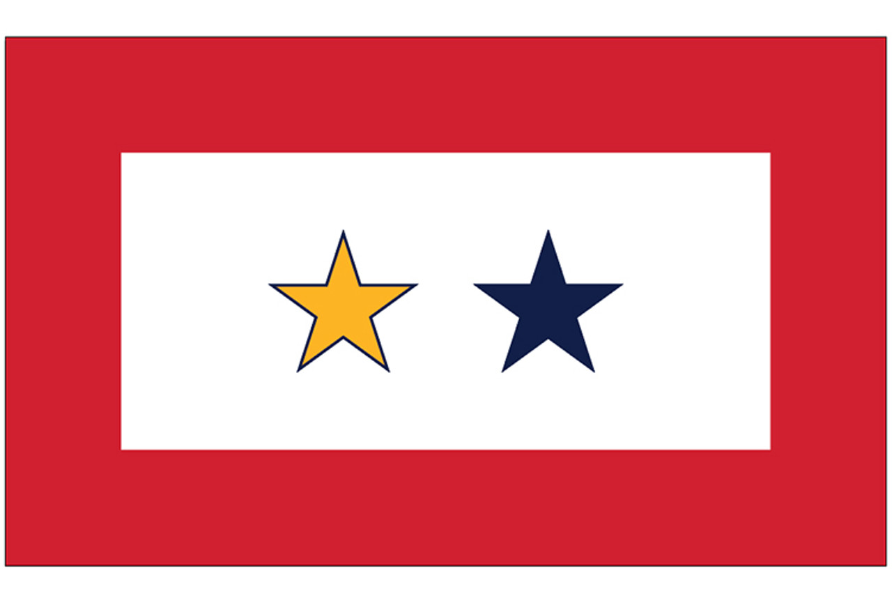 Blue & Gold Star Service Flag Blue & Gold Star Service Flag