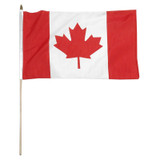 Canada Stick Flag 12" x 18"