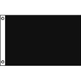 Yacht Boat Racing Flag - Black - FlagCenter.com