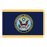Federal Emergency Management Agency (FEMA) Fringed Flag - FlagCenter.com