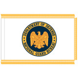 United States National Guard Bureau Fringed Flag - FlagCenter.com