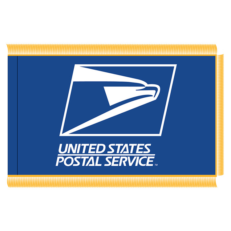 United States Postal Service Fringed Flag