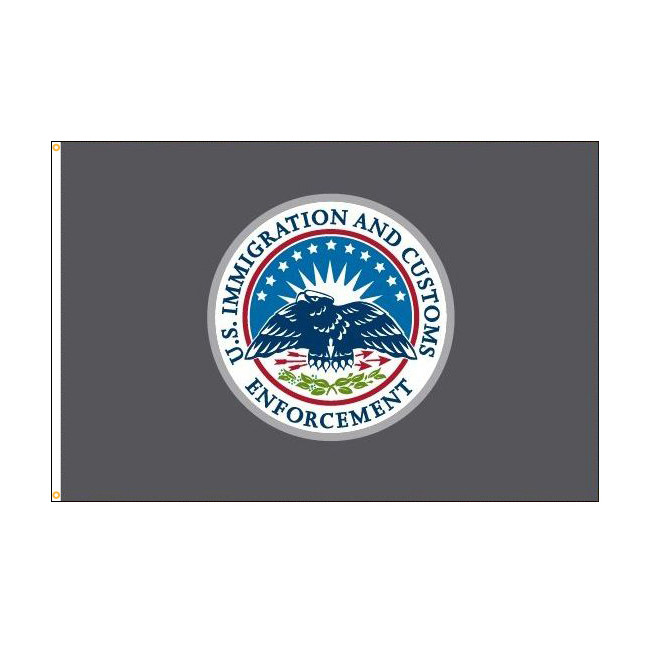 U.S. Immigration and Customs Enforcement Flag