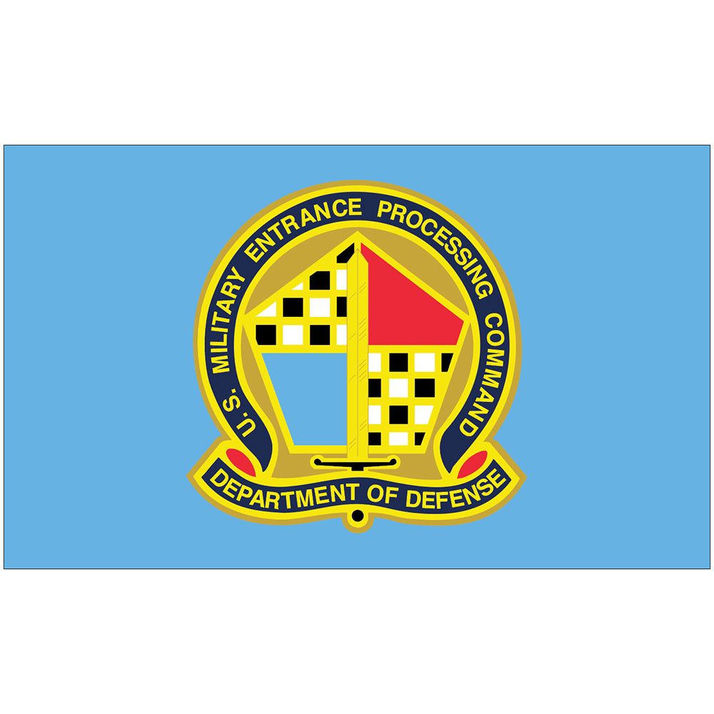 Military Entrance Processing Command (MEPS) flag- Outdoor flag