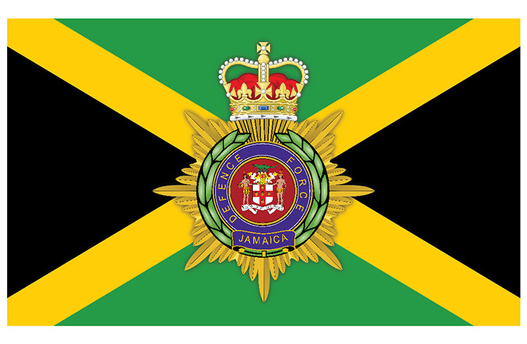 Jamaica Defense Forces 3x5 Custom Flag