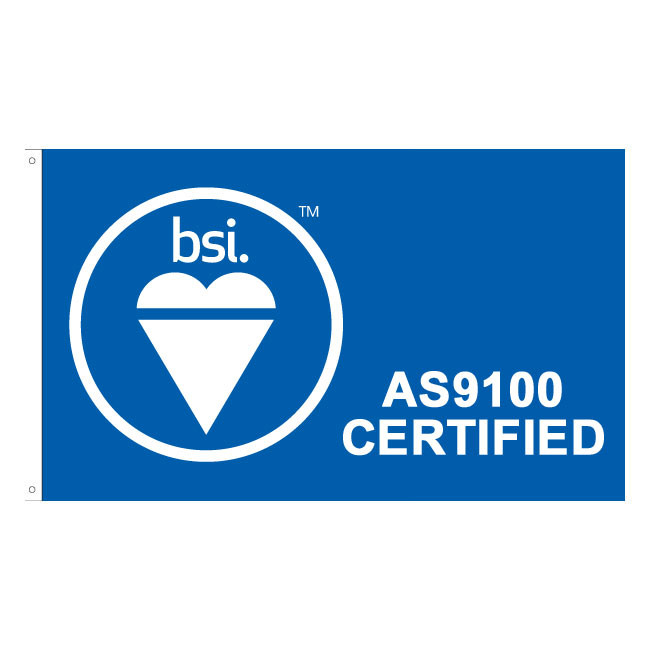 BSI AS9100 Certified Flag