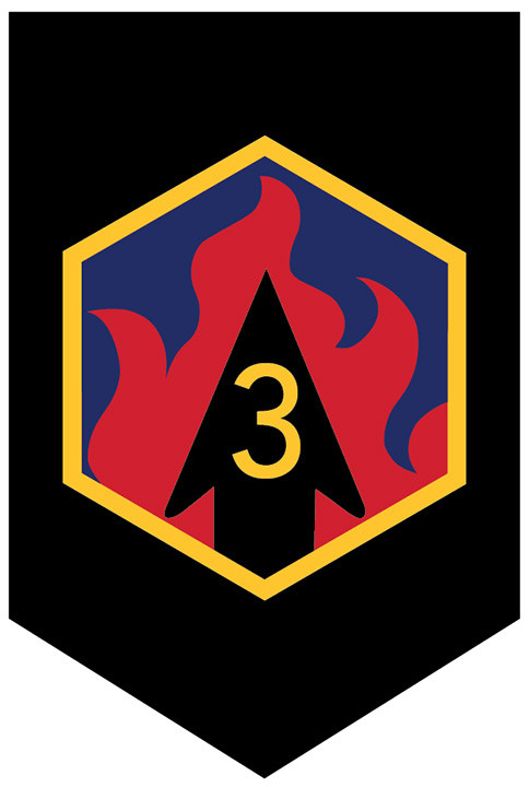 3rd Chemical Brigade Custom Banner ( 1 Flag )