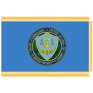 United States Federal Trade Commission Fringed Flag - FlagCenter.com