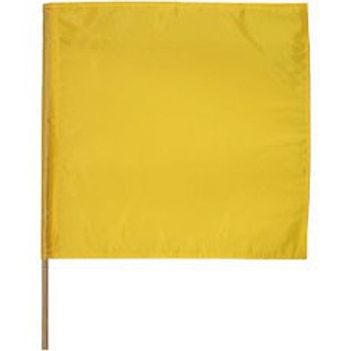 Caution Auto Racing Flag 24" x 30" unmounted