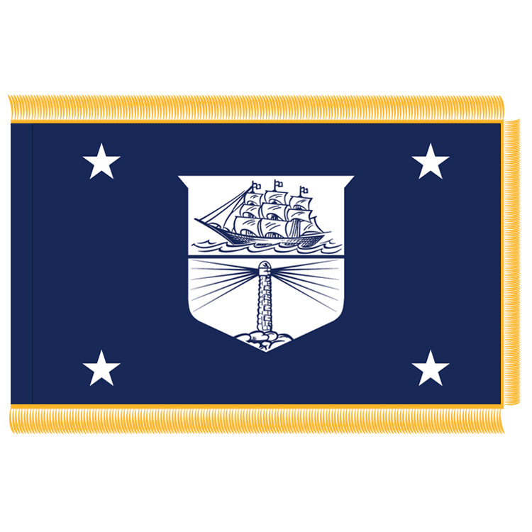 U.S. Secretary of Commerce Fringed Flag- Indoor Flag