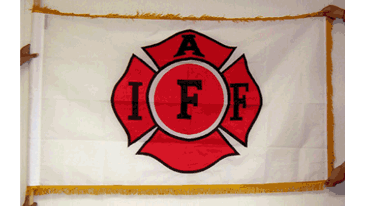 Firefighter flags