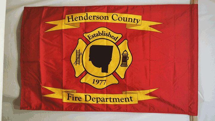 Firefighter flags