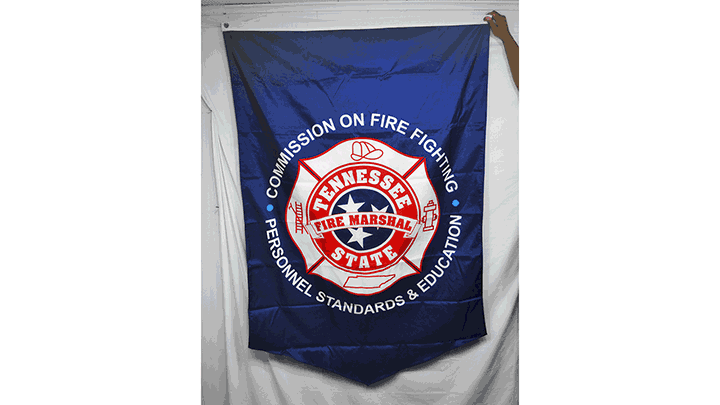 Firefighter flags