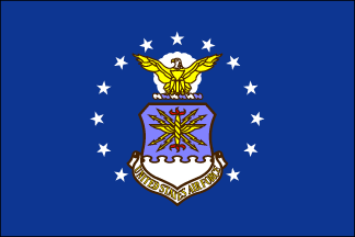 Air Force - 4" x 6" Miniature Stick Flags