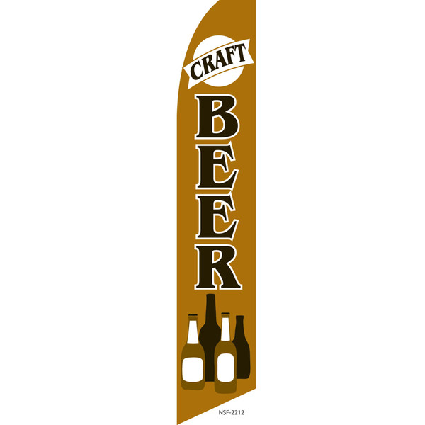 Craft Beer Feather Flag