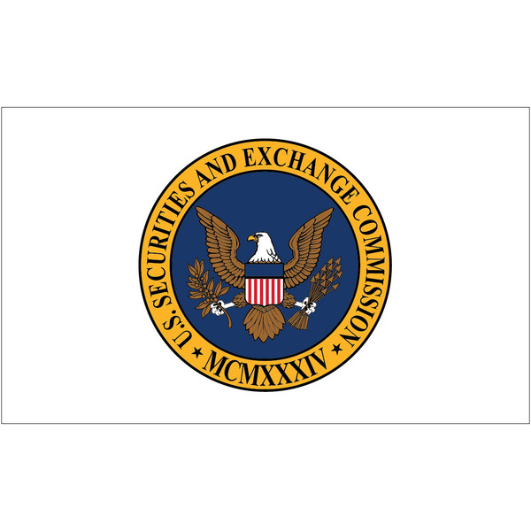 United States Securities and Exchange Commission (SEC) flag ...