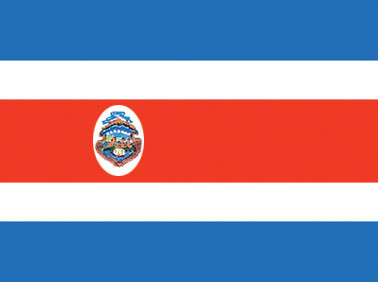 Costa Rica w/Seal Flag