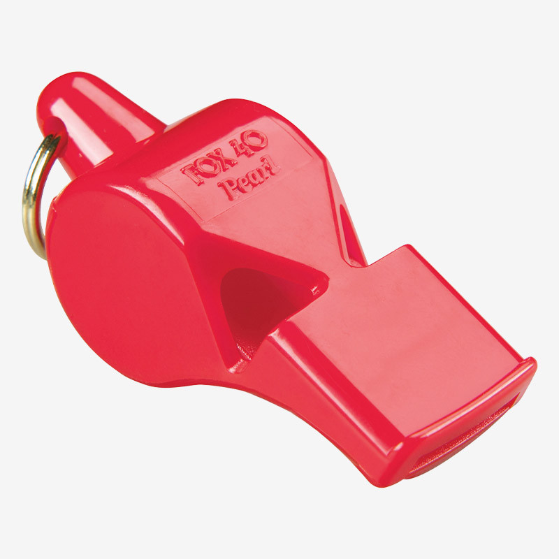 Fox 40 Pearl Safety Whistle and Strap (3 Colours) | FN Teamwear