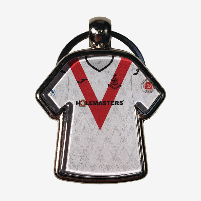 Airdrieonians Home Shirt 2025/26 Keyring | FN Teamwear