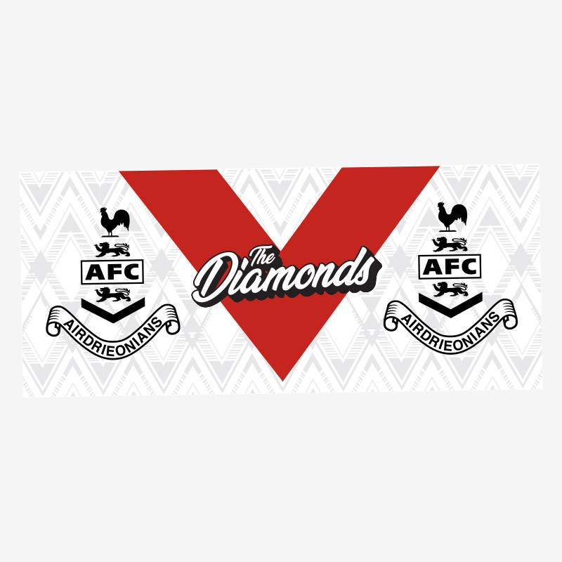 Airdrieonians Diamonds Crest Mug 2025/26 | FN Teamwear