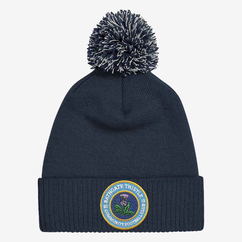 Bathgate Thistle CFC Coaches Bobble Beanie Hat | FN Teamwear