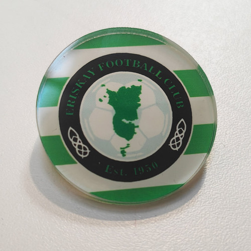 Eriskay FC Acrylic Pin Badge | FN Teamwear