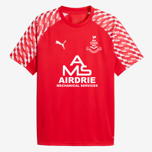 Airdrieonians Kids Warm-Up Shirt 2026/27 | FN Teamwear