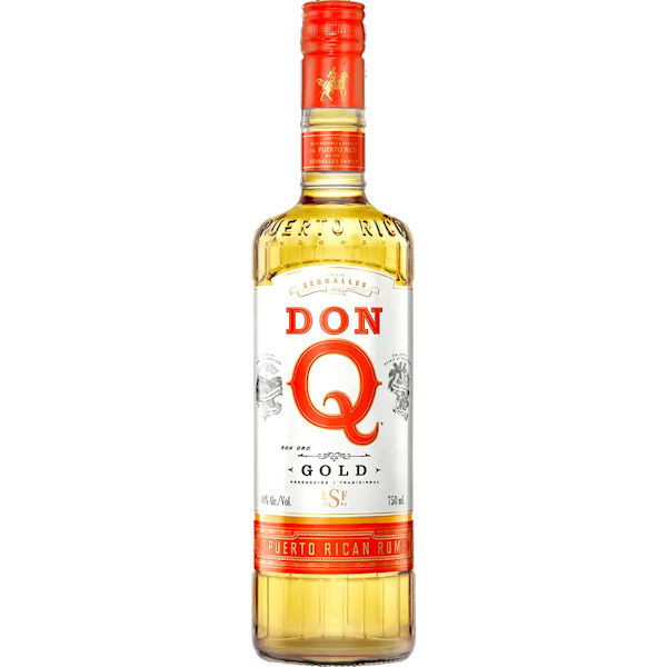 Don Q Gold Puerto Rican Rum 750ml