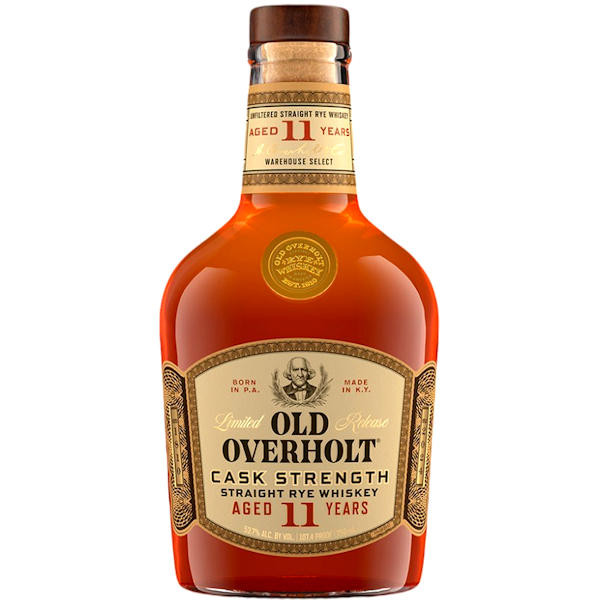 Old Overholt 11 Year Old Cask Strength Straight Rye Whiskey 750ml ...