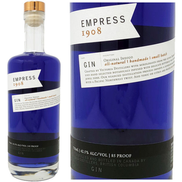 Empress 1908 Original Indigo Gin 750ml | ShopWineDirect Fine Wine & Spirits