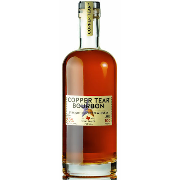 Copper Tear Texas Select Straight Bourbon Whiskey 750ml ...