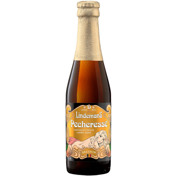 Lindemans Pecheresse Lambic (Belgium) 12oz | ShopWineDirect