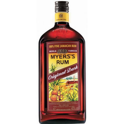 Myers's Dark Rum Jamaica 750ml Rated 89 - ShopWineDirect