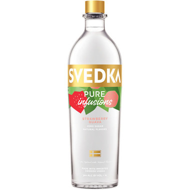 Svedka Pure Infusions Strawberry Guava Flavored Vodka 750ml ...