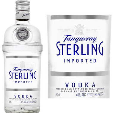 Tanqueray Sterling English Grain Vodka 750ml | ShopWineDirect