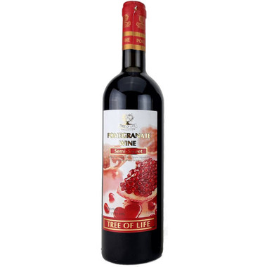 Tree of Life Semi-Sweet Pomegranate Armenian Wine NV | ShopWineDirect ...