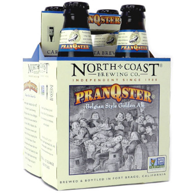 North Coast Brewing Pranqster Golden Ale 12oz 4 Pack Bottles
