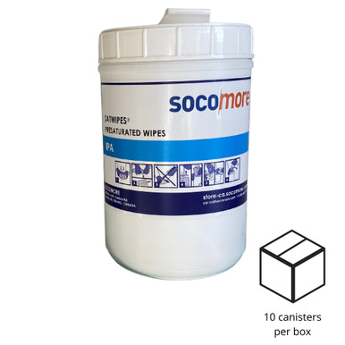 IPA CANISTERS 6"X9" 10/BOX - Socomore Canada